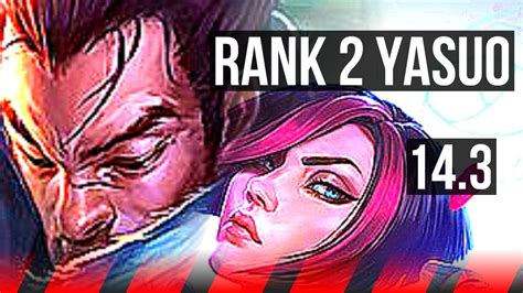 YASUO Vs FIORA TOP Rank 2 Yasuo 65 Winrate 5 2 9 Rank 21 NA