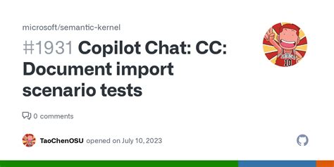 Copilot Chat Cc Document Import Scenario Tests Issue