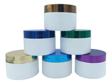 Potes G Vazio Tampa Metalizada Ideal Creme Gel Parcelamento