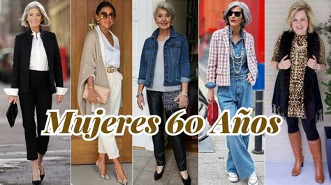 LINDOS Y MODERNOS OUTFITS PARA MUJERES MAYORES DE 60 AÑOS MODA 2022