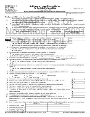 Fillable Online 2021 Schedule M 3 Form 1065 Net Income Loss