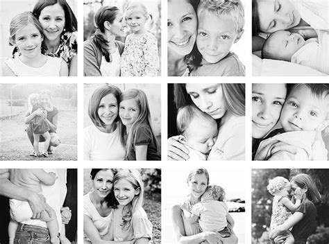Simple Mother S Day Gift DIY Photo Collage For Mom