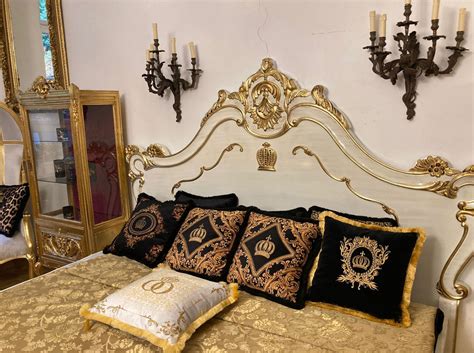 Baroque Bed White And Gold Informacionpublica Svet Gob Gt