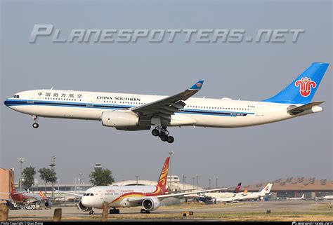 B 1063 China Southern Airlines Airbus A330 343 Photo By Qiao Zheng ID