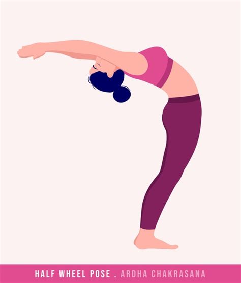Ardha Chakrasana Pose Over 16 Royalty Free Licensable Stock