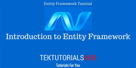 Introduction To Fluent API In Entity Framework TekTutorialsHub