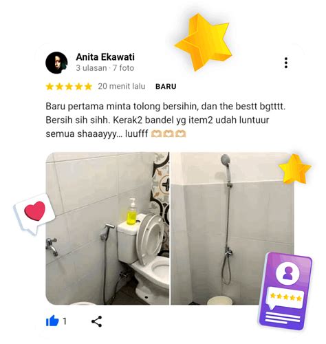 Klinklin Jasa Bersih Cleaning Service Online No