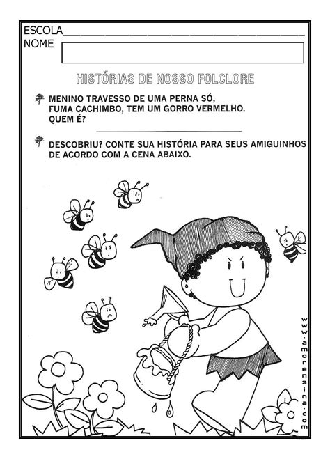 FOLCLORE EDUCAÇÃO INFANTIL