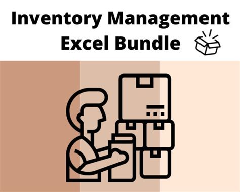 Inventory Management Excel Templates Bundle Discount Top Etsy