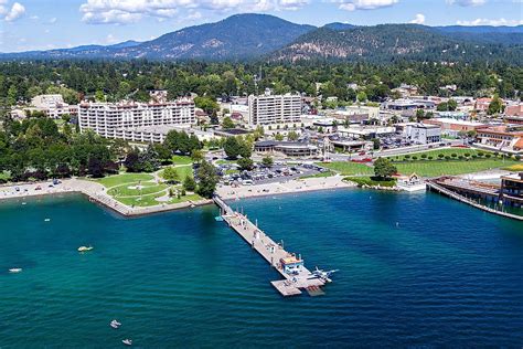 Lake Coeur D Alene Idaho WorldAtlas
