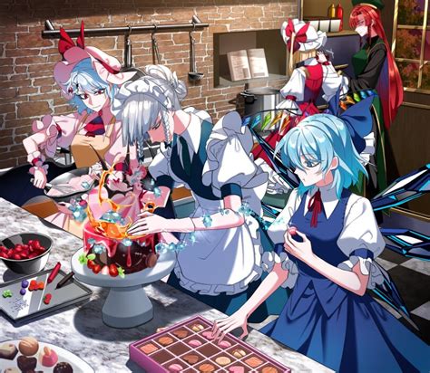 Z I K X Cirno Flandre Scarlet Hong