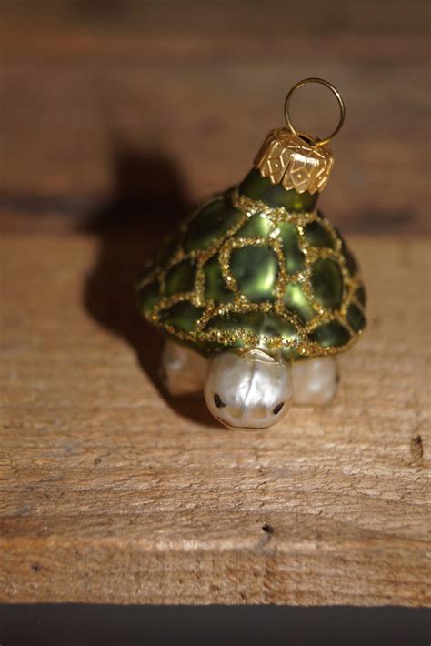 Julekugle Dyr Skildpadde 4 5 Cm Fuchsiahaven