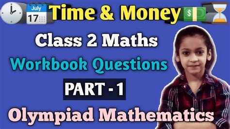 time and money class 2 maths olympiad mathematics for class 2 imo iom youtube