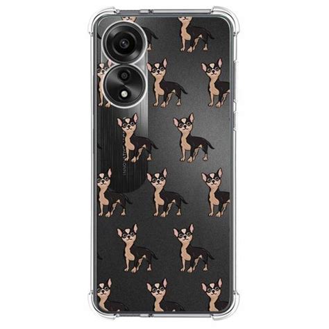 Funda Silicona Antigolpes Para Oppo A78 4g Diseño Perros 11 Dibujos con