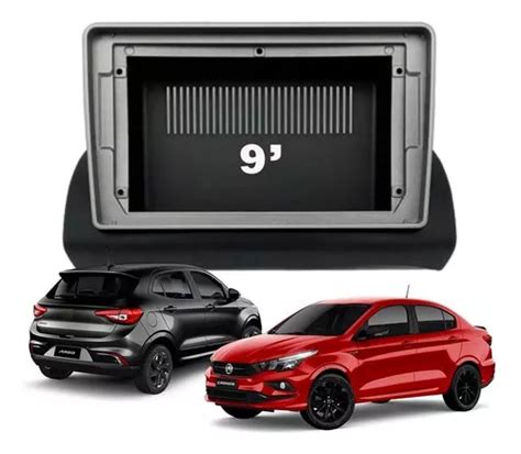 Moldura Painel Multimidia Polegadas Fiat Argo Cronos Parcelamento