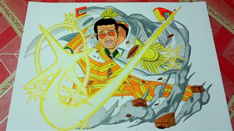 Drawing And Coloring Admiral Kizaru From One Piece YouTube