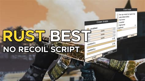 Rust Scripts No Recoil Cheap Free Trial Crown Scripts
