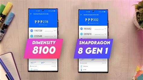 Dimensity Vs Snapdragon Gen Antutu Benchmark Specification