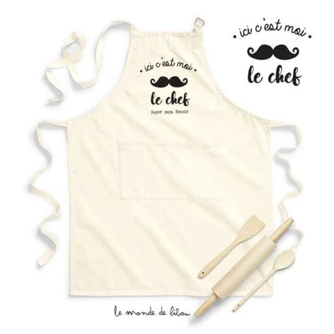 Tablier Adulte C Est Moi Le Chef Le Monde De Bibou