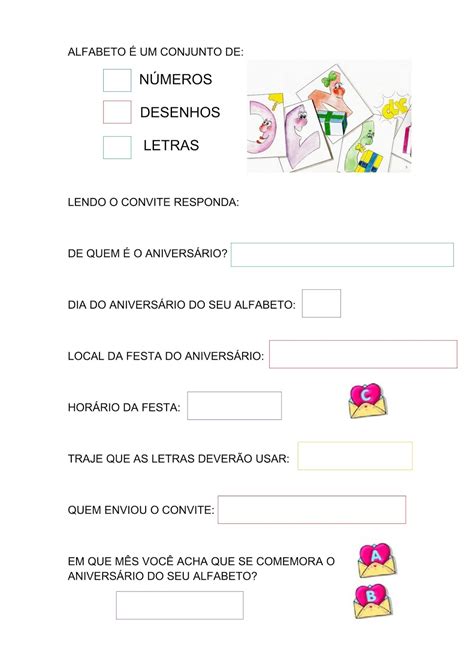 Professoras Nota Atividades O Anivers Rio Do Seu Alfabeto