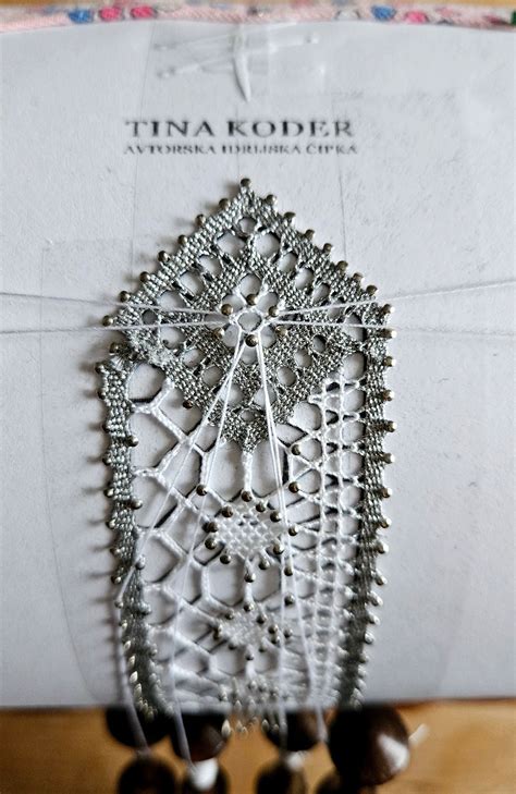Idrija Torchon Bobbin Lace Bookmark Digital Pattern Etsy