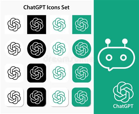 Set Of ChatGPT Logo Editorial Stock Photo Illustration Of Service