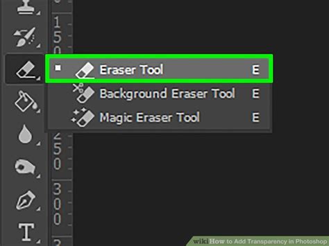 4 Ways To Add Transparency In Photoshop WikiHow