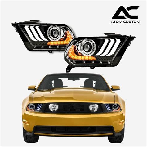 Faros Frontales Ford Mustang Atom Custom