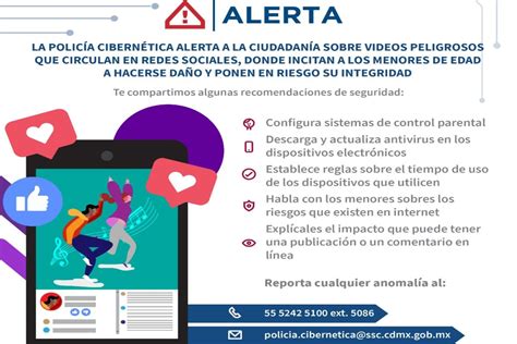 Alerta Policía Cibernética por retos virales peligrosos 24 Horas