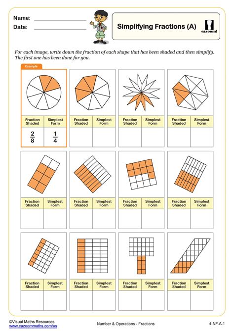 Fractions Equivalent To One Half Worksheet Pdf Printable Off