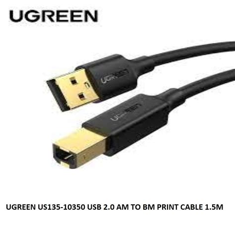 UGREEN US135 10350 USB 2 0 AM TO BM PRINT CABLE 1 5M