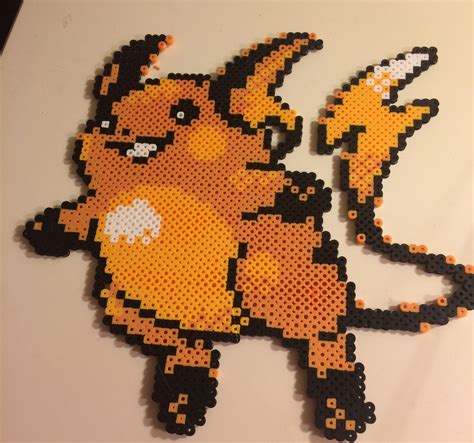 Chaveiro Pochita Chainsaw Hama Beads Perler Beads Pixel Art
