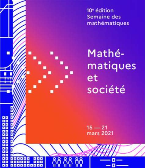 10ème édition de la semaine des mathématiques Remise de prix du