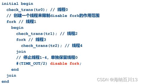 数字验证学习笔记——systemverilog芯片验证19 ——线程的控制 数字验证中 fork join csdn博客