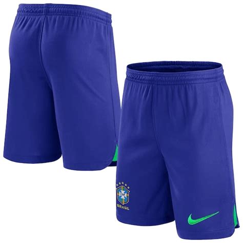 Brazil National Team Nike Youth Stadium Replica Shorts Blue Buy
