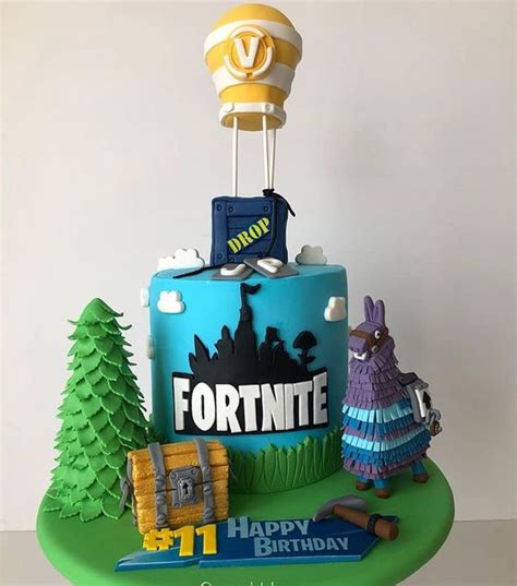 Bolo Fortnite 70 Modelos E Ideias Inspiradas No Jogo
