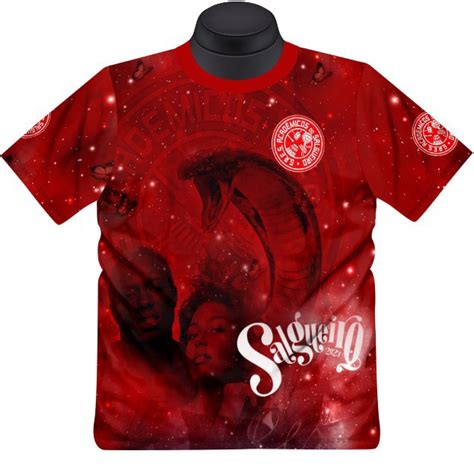 Camisa Salgueiro Carnaval 2023 Shopee Brasil