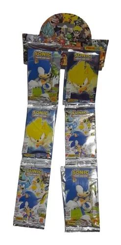 Paquete De Cartas Funko Pop C 50 Sobres Sonic 4 Posters Meses Sin