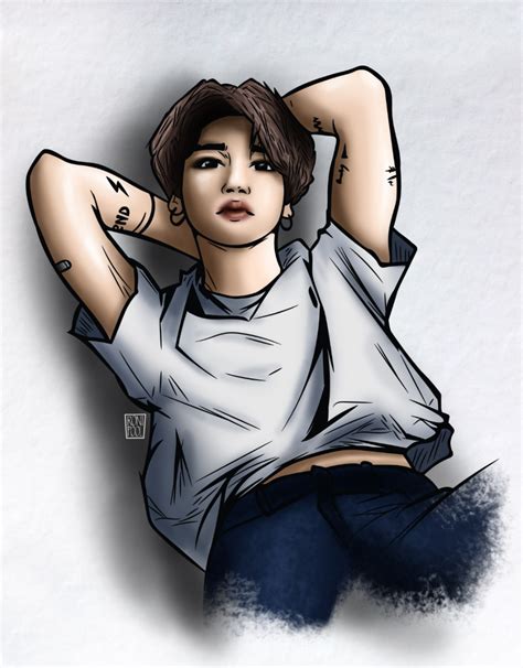 Bts Fanart Jimin Chibi Speed Drawing Roni Pool Bts Drawings Images
