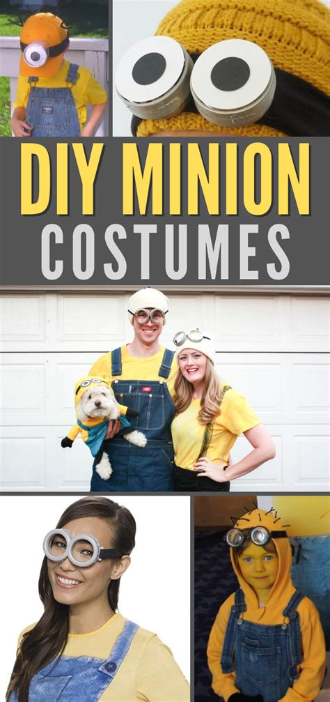 DIY Minion Costumes Moms And Crafters