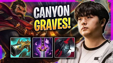 CANYON IS SO CRAZY WITH GRAVES DK Canyon Plays Graves JUNGLE Vs Lee