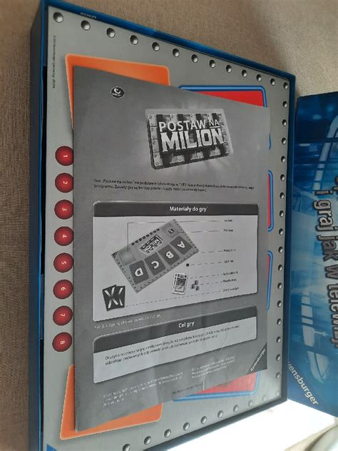 Postaw Na Milion Gra Planszowa Jak Teleturniej Bia Ystok Kup Teraz