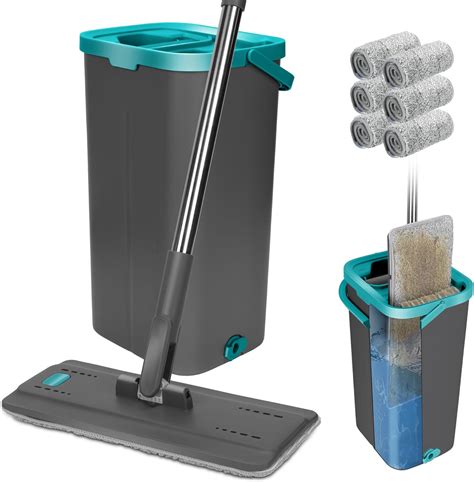 Leifheit Kit Profi Xl Essore Housse Avec Roulettes Et Lave Sol Seau Et