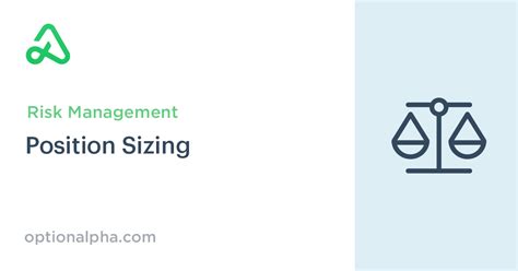 Position Sizing Stock Options Option Alpha