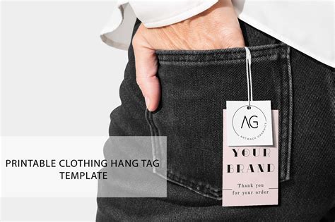 Editable Hang Tag Template Washing Instructions Printable Etsy Australia