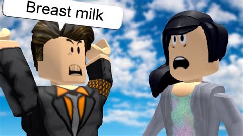 Saying Breast Milk In Roblox Youtube