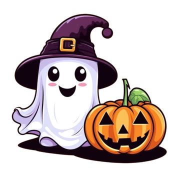 Halloween Pumpkin And Ghost Cartoons Design Halloween Theme Halloween