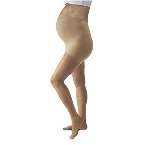JOBST Women S Ultrasheer Maternity 8 15mmHg Closed Toe Silky Beige