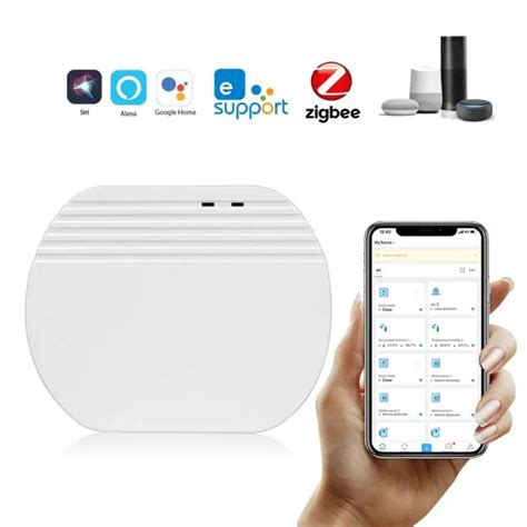 Zigbee Wireless Gateway Stable Smart Group Wifi Fast Transmission Easy