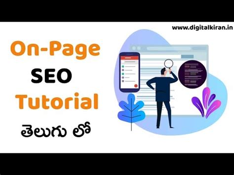 On Page SEO Tutorials In Telugu SEO Tutorial For Beginners In Telugu